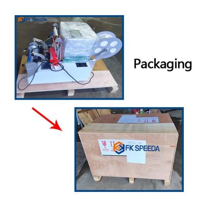 China Semi-automatische ronde flessen etiketteringsmachine voor het omwikkelen van etikettering van honingjam pot Te koop