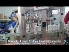 Machine de remplissage automatique à deux têtes