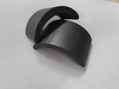 China Y30BH Sintered Ferrite Segment Magnet 60mm OD for BLDC Motor Rotor OEM Custom for sale
