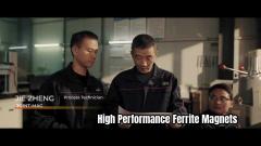 High Performance Permanent Ferrite Magnets for Motors