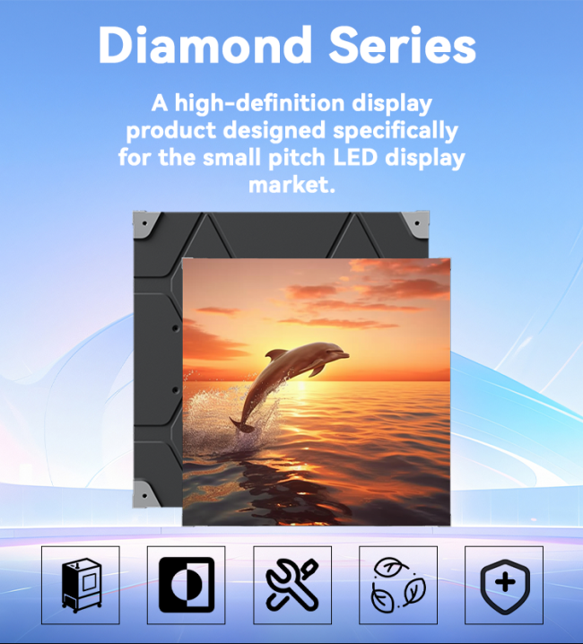 Close-up detail of LED screen showing pixel structure