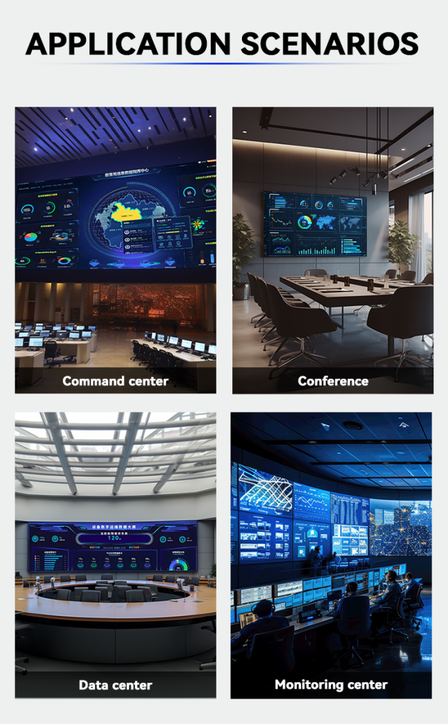 LED display in event setting