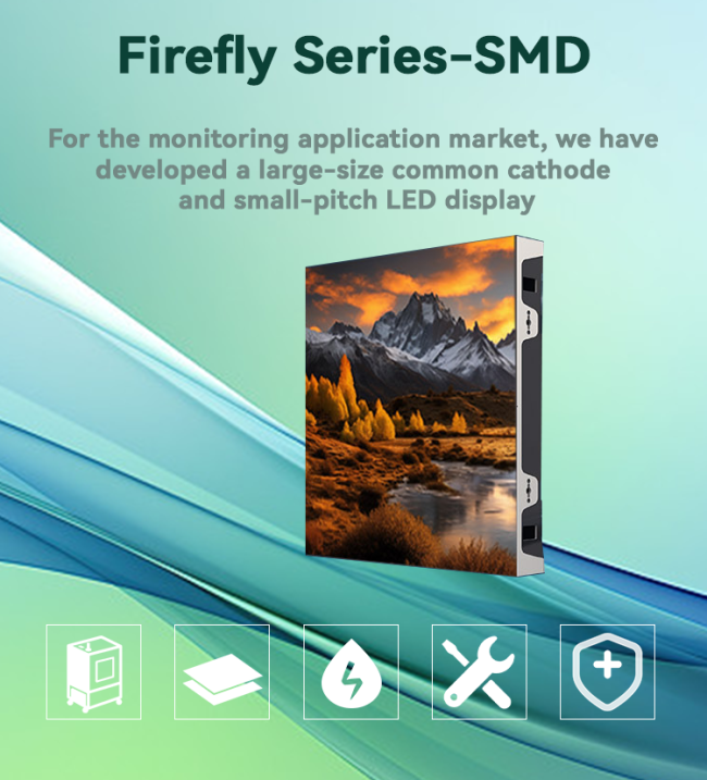 Firefly Series-SMD LED display front view