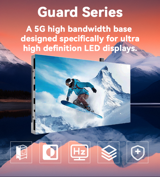 P10 RGB LED Module front view