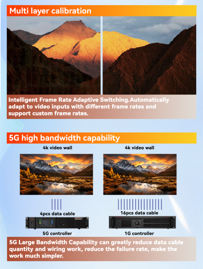 P10 RGB LED Module in operation