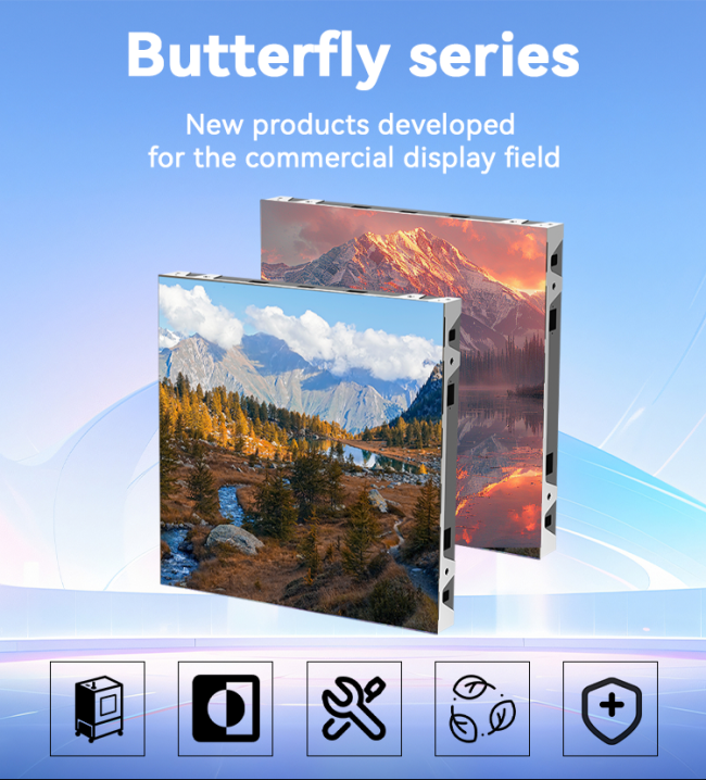 Mega Series-COB Display showing high-quality image reproduction