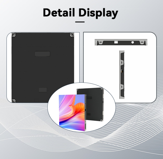 COB LED Display Panel installation example