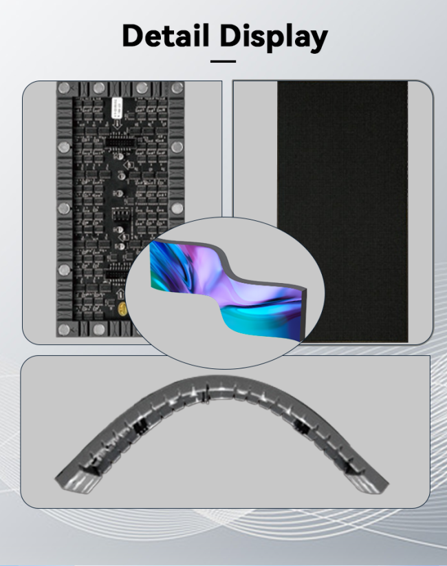 Professional installing LED display modules