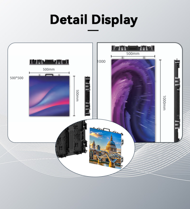 Professional packaging for LED display modules