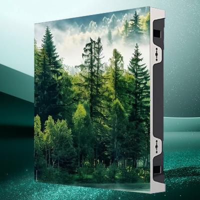 China Ultraslim 35mm Led Digital Signage Cob Led Display Taxi Roof Rental Panel 500x500mm for sale