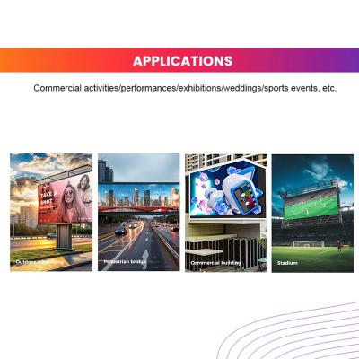 Cina Display a LED senza soluzione di continuità CMS COB Outdoor Video Wall P1.0 per concerti in vendita