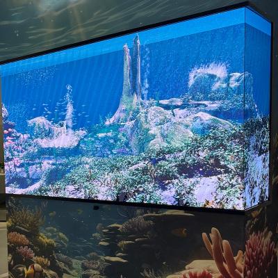 China Transparent 4K SRGB COB LED Screen Cinema DJ Booth Digital Display for sale