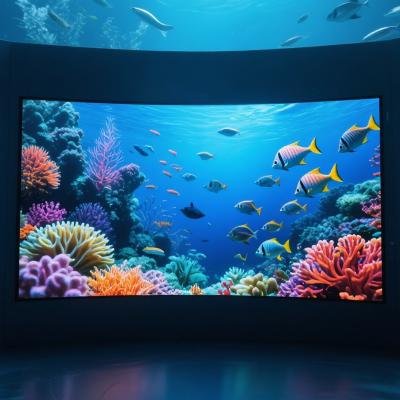 China Transparent 4K SRGB COB LED Screen Cinema DJ Booth Digital Display for sale