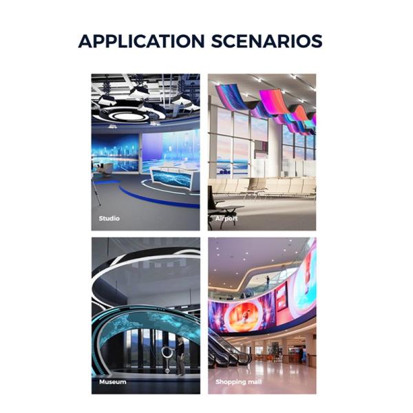 Quality 1.875mm P1.25 COB LED Screen Giant Stage Background Indoor Display 600cd for sale