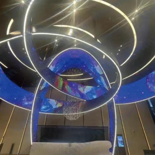 Quality Commercial Digital Advertising Led Display Screen P15 Ceiling Mount Custom for sale