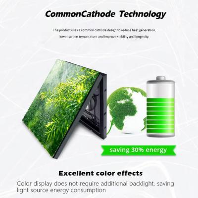 Cina 1.5MM SMD3535 Sistema di Display LED Trasparente HD Poster Personalizzato in vendita