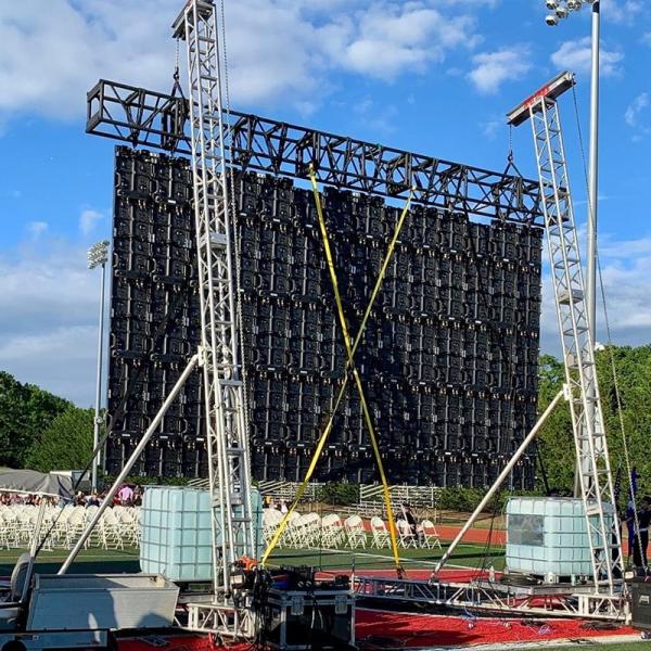 Quality P1.9 P2.6 P2.976 P3.91 Rental LED Display Video Wall Seamless Splicing Screen for sale