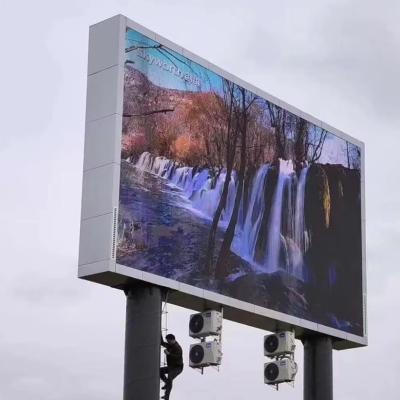 China IP43 Waterproof P10 Smd Led Screen Outdoor Led Billboard Tear Resistant 500x1000mm for sale