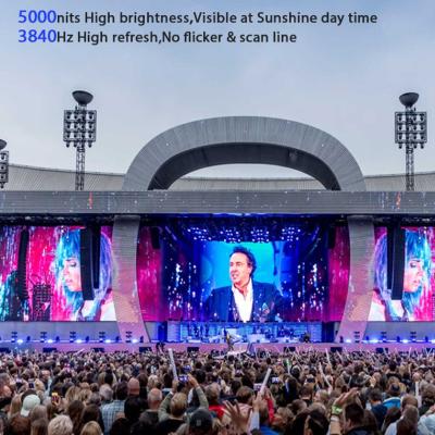 China High Quality Full Color P1.25  P2.9 P3.91 P4.81 500x500mm Rental LED Panel  Rental LED Display Screen  Rental LED Video Wall for sale