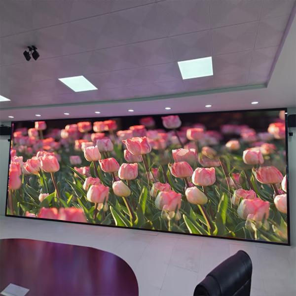 Quality UHD P1.56 Smd Led Backdrop Screen Display For Stage 10000K for sale