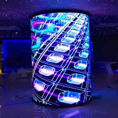 中国 カスタム LED ディスプレイ スクリーン サイズと形状の任意の 室内 室外 柔軟 曲げたボール 円 球状 LED ディスプレイ 販売のため