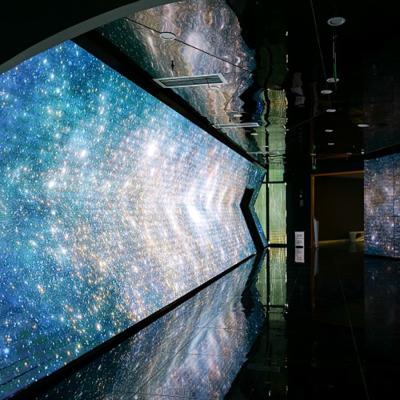 中国 高明るさ透明LED画面 透明ガラス窓LED透明ビデオ壁面LED画面 販売のため