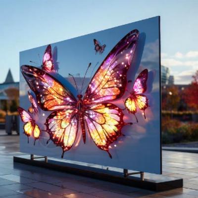 China SMD Video Wall LED Display Board Transparent P1.875 LED Screen Stage LED Panel Digital Signage Displays Window Glass Display for sale