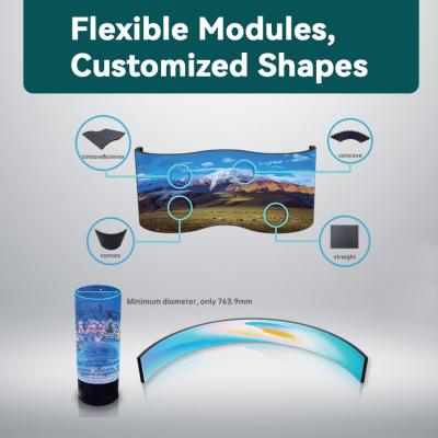 중국 240V 픽셀 크리에이티브 LED 디스플레이 스크린 이동식 비디오 월 맞춤 판매용