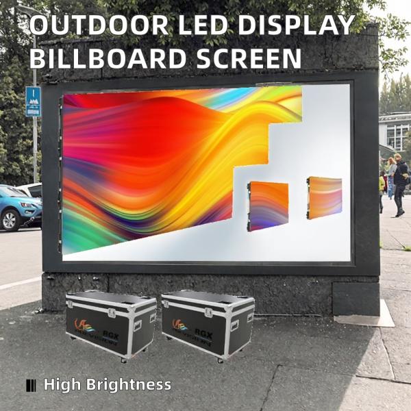 Quality IP20 Waterproof Lightweight SMD Outdoor LED Display Movable 3000K for sale