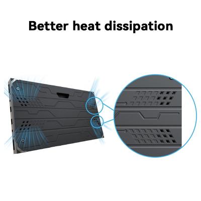 China Weather Resistant Outdoor LED Display Fixed P10 RGB Led Module 3D Advertising Screen for sale