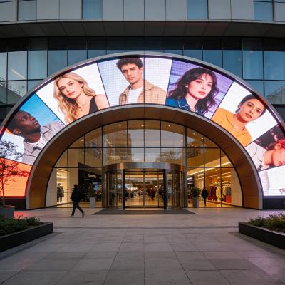 China Waterproof Outdoor LED Display High Brightness P5 P6 P8 P10 HD LED Display Screen Suitable for Different types of Advertising Large Screen for sale