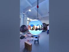 2Meters Diameter Indoor LED Sphere Display