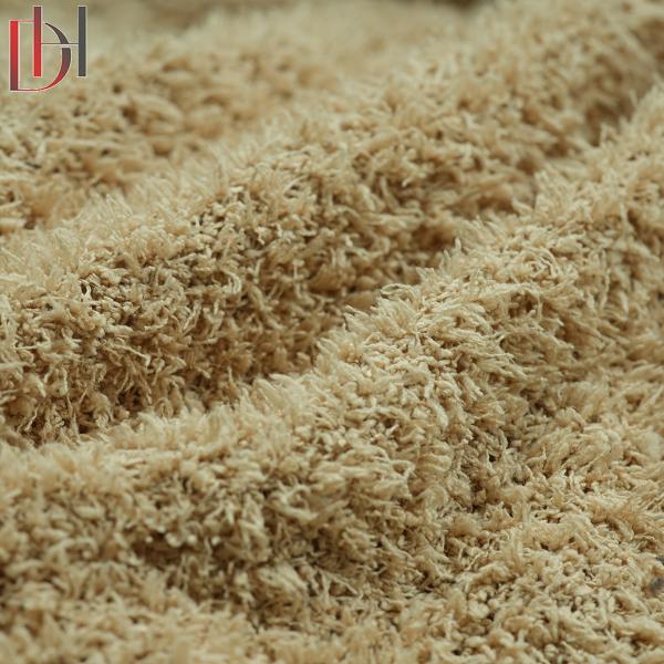 Quality 97% Polyester Tricot Fleece Fabric 280gsm Heavyweight Wind Proof for sale