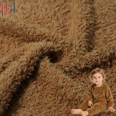 China 97% Polyester 3% Spandex Fabric Quick Dry Fleece Polyester Fabric Heavyweight for sale