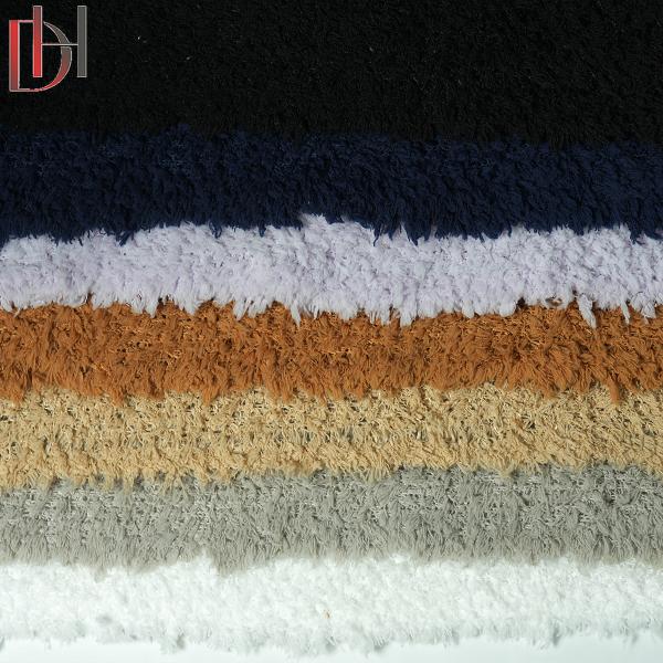 Quality 97% polyester 3% Spandex Fleece Fabric Oilproof Wind Proof Quick Dry for sale