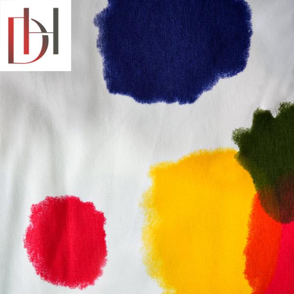 Quality 100% Polyester Printing Fabric Lightweight 185cm 200gms Breathable Knitted for sale