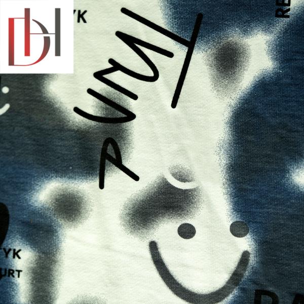 Quality Customized Printed Fabric Medium Weight 100% Polyester Tricot Fabric For for sale
