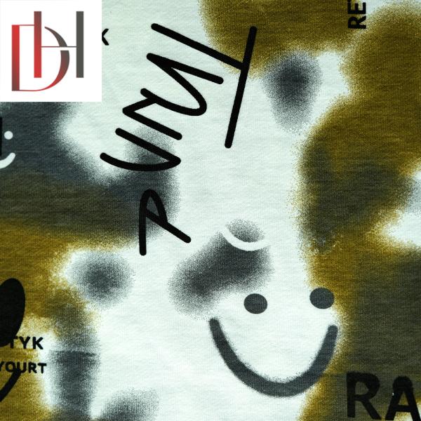 Quality Customized Printed Fabric Medium Weight 100% Polyester Tricot Fabric For for sale