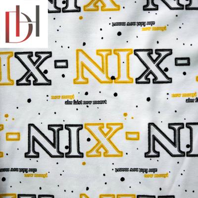 China Custom Printed Garment Fabric Breathable 100% Polyester Printed Shirt Fabric for sale