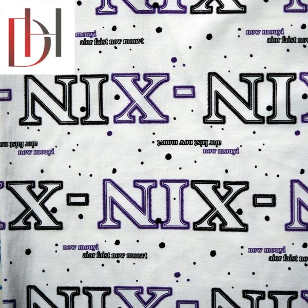 Quality Custom Printed Garment Fabric Breathable 100% Polyester Printed Shirt Fabric for sale