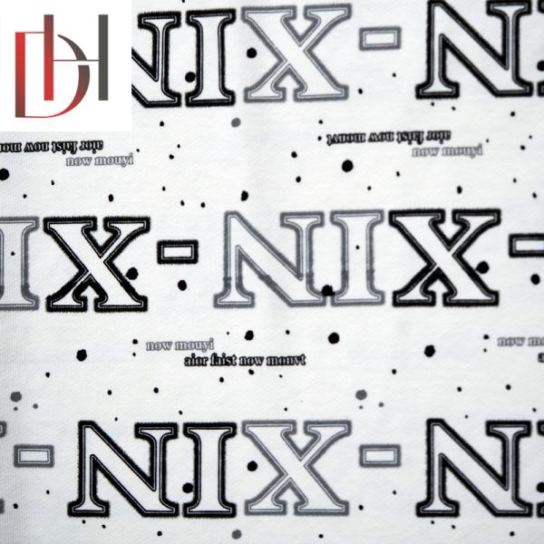 Quality Custom Printed Garment Fabric Breathable 100% Polyester Printed Shirt Fabric for sale