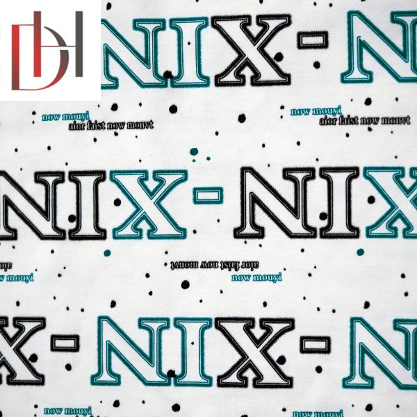 Quality Custom Printed Garment Fabric Breathable 100% Polyester Printed Shirt Fabric for sale