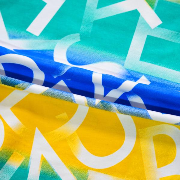 Quality Organic Custom Printed Fabric Stain Resistant Quick Dry For Clothing for sale