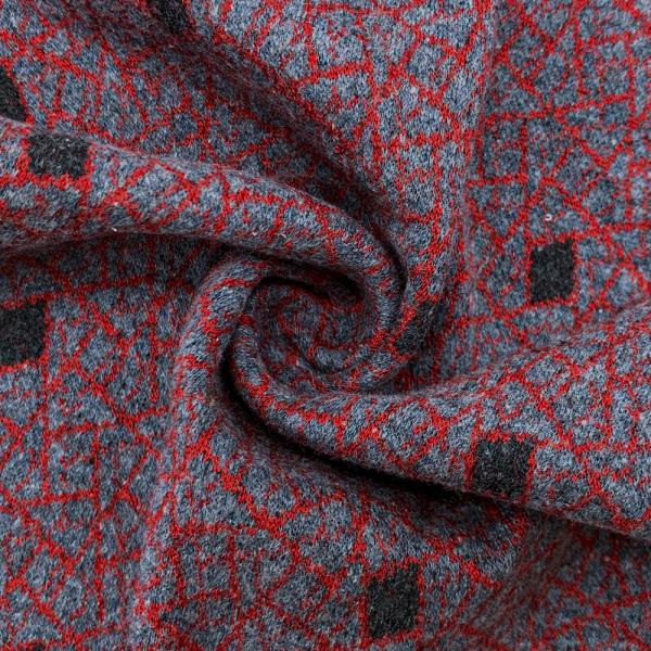 Quality Anti Static Viscose Linen Blend Fabric 330gsm High End Weft Knitted Fabric for sale