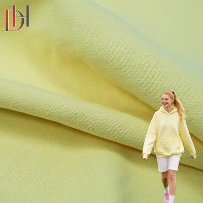 China 100% Cotton Hoodie Fabric 400gsm Heavyweight Organic Fabric for sale