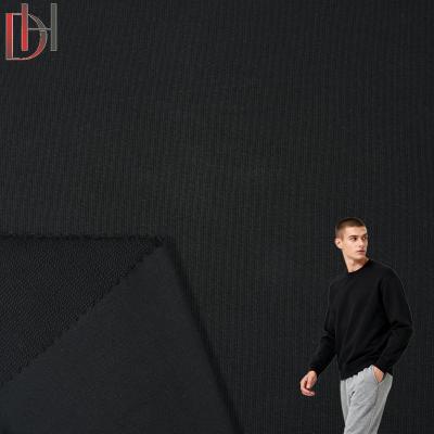China 280GSM Lightweight Hoodie Fabric 80% Cotton 20% Polyester Woolen Fabric for sale