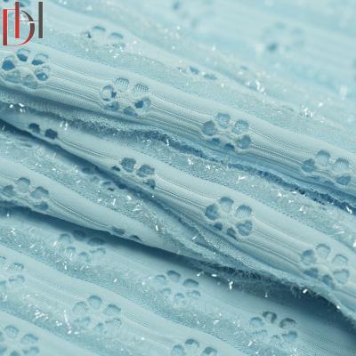 China High-End Custom 95% Polyester 5% Spandex Made dress swimming suit Jacquard Fabric for sale