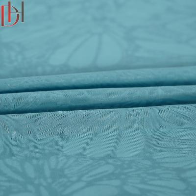 China Factory Customized 88% Polyester 12% Spandex White Black Ice Silk Fabric for sale