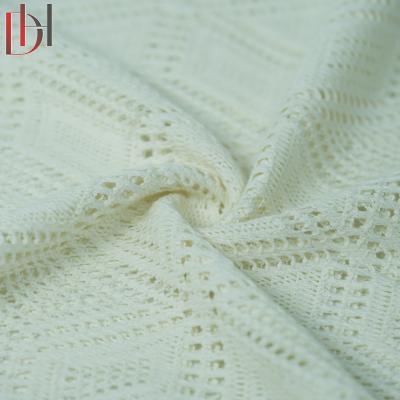 China Lace Jacquard Fabric Customized 65% Cotton 35% Polyester Fabric for sale