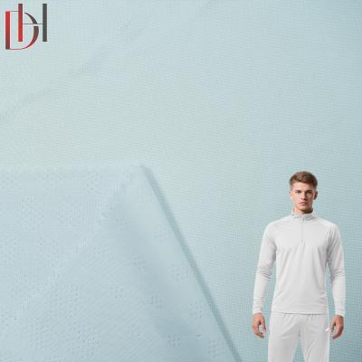 China High End Jacquard Knitted Fabric Soft Shirt Sport Jacquard Textile Fabrics for sale